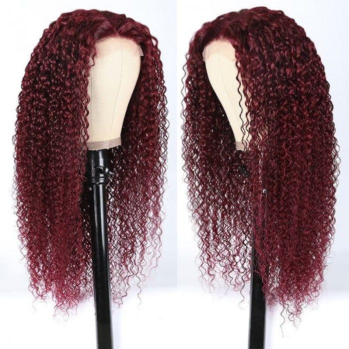 Bequeen Perruque Longue à Dentelle Frontale 13x4 Cheveux curly de ...