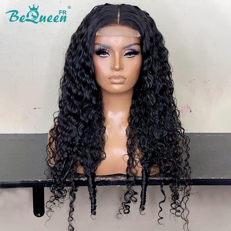 BeQueen “Patricia" Perruque Longue Curly Loose wave avec Lace Closure ...
