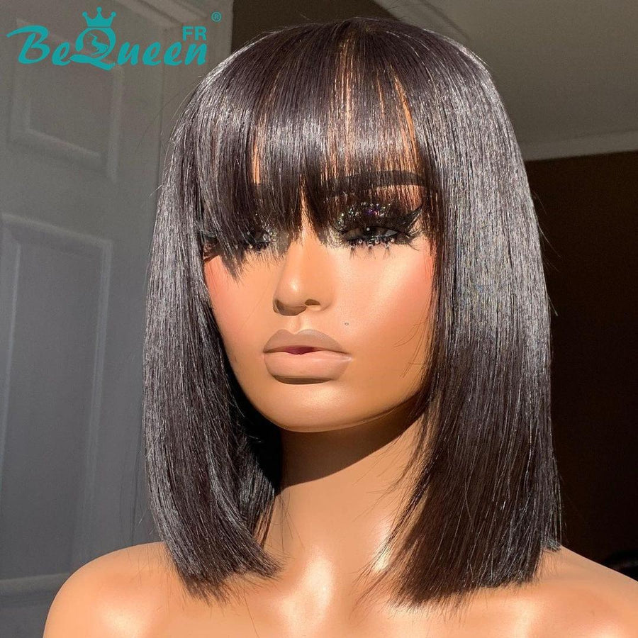 Perruque avec frange – BeQueenWig FR