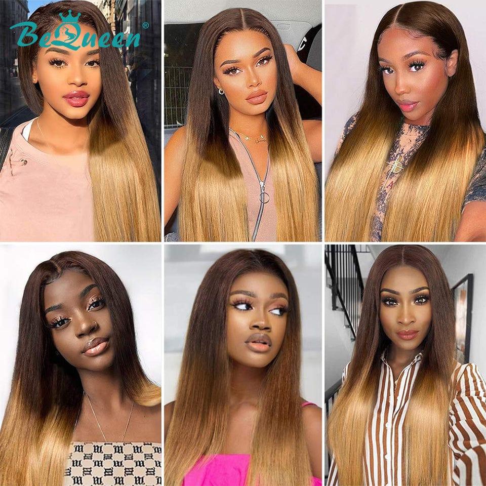 Bequeen "CORRINE" wig with 13x4 lace frontal – BeQueenWig FR