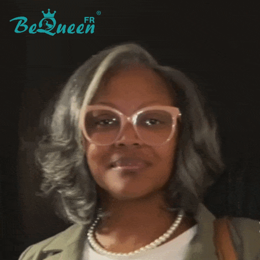 BeQueen “Bevan” Perruque Pixie Couleur Salt & Pepper – BeQueenWig FR