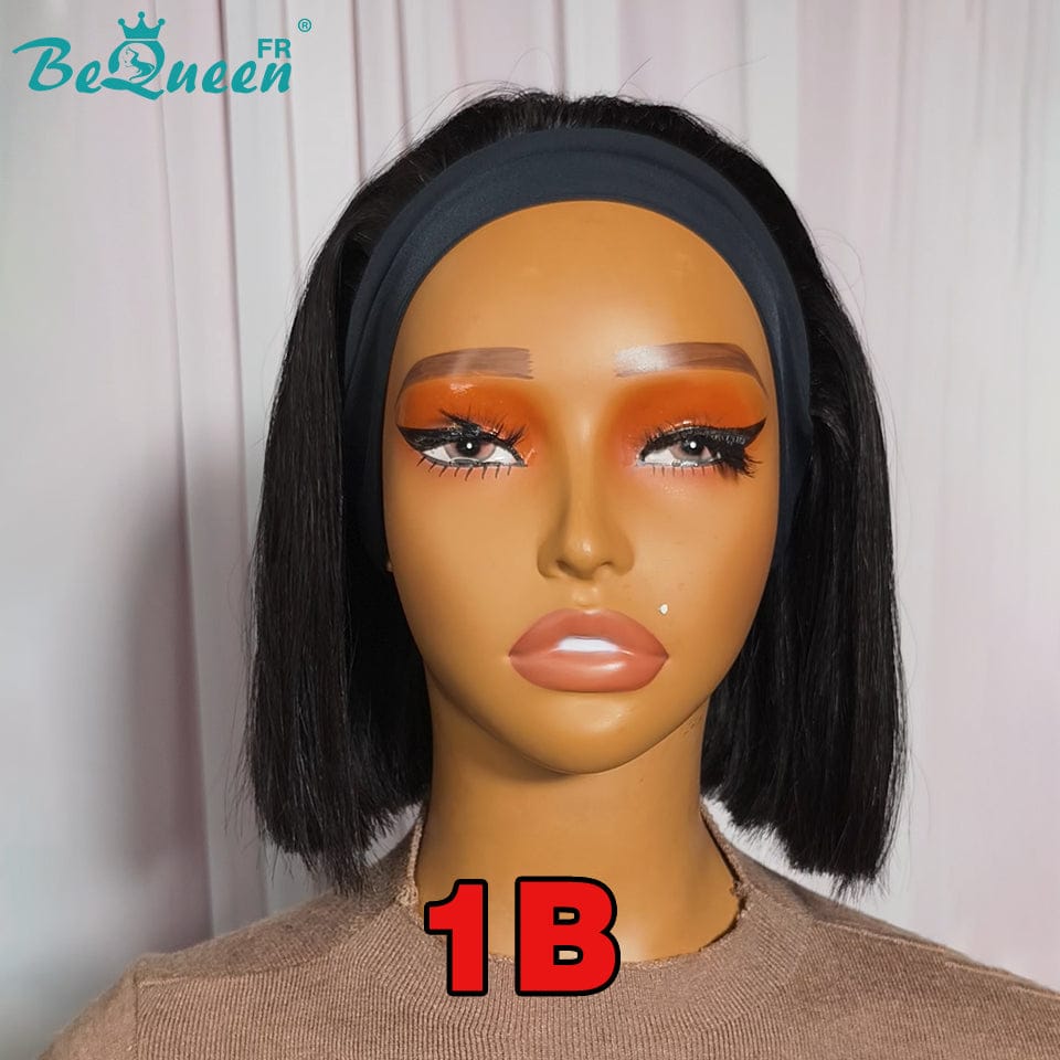 BeQueen Perruque Bob à Bandeau Lisse multicolores (Notez le couleur da ...