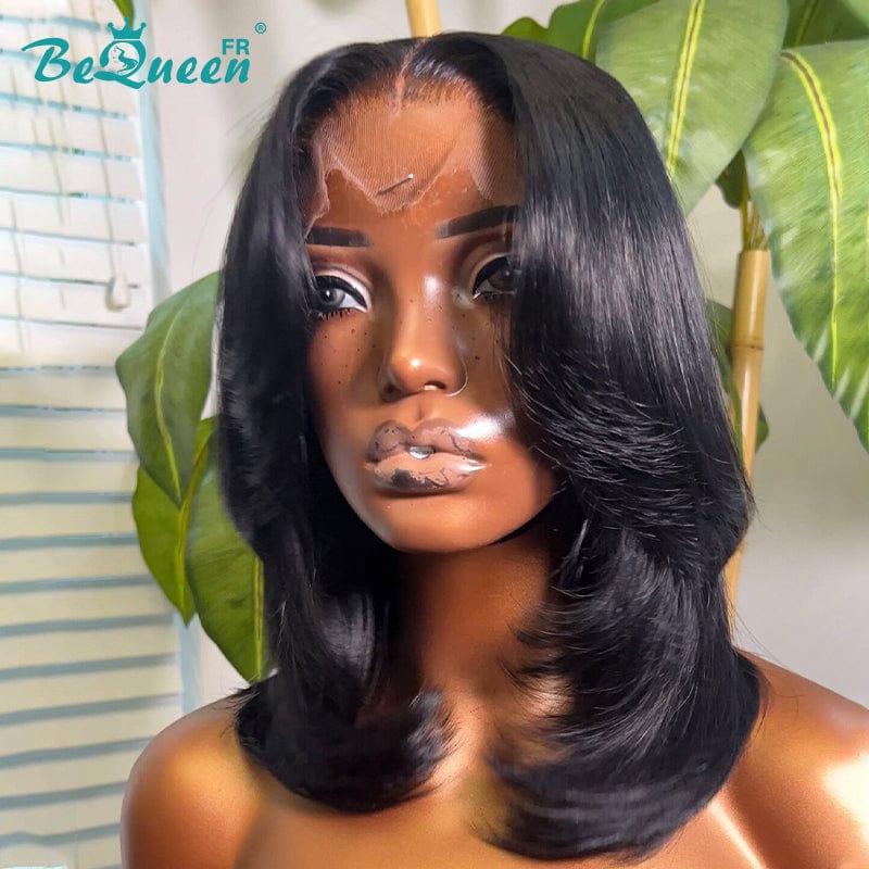 BeQueen “Elisabeth” Perruque Bob Lisse avec Lace Closure – BeQueenWig FR