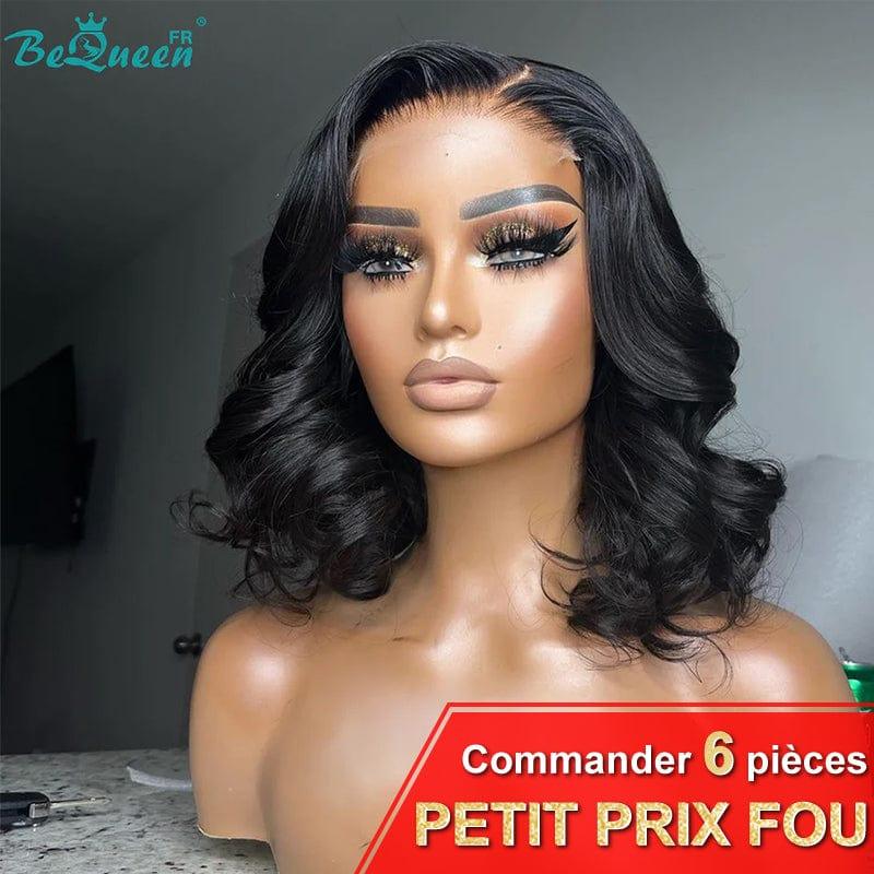 BeQueen Perruque “Vivien” en Closure Bob Petit Prix FOU – BeQueenWig FR