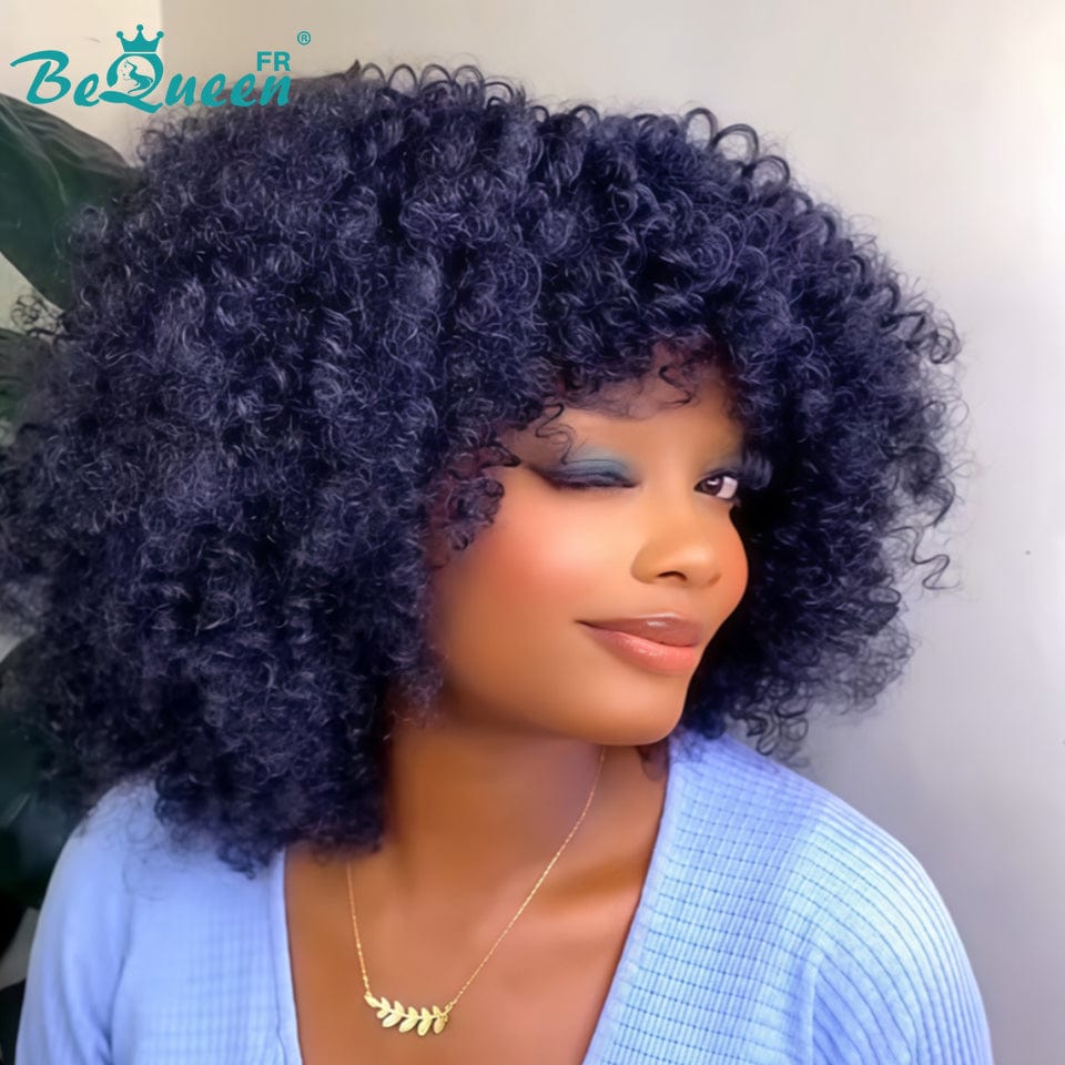 Slick Back Short Cut Cute Curl Pixie Cut Wig 100% Human Lace Wig ...